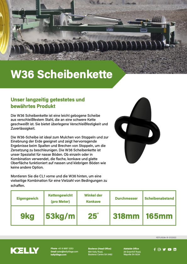 Discs - Kelly Tillage Deutsch